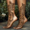 Arabic Mehndi designs for legs by Nandipha Mntambo on Mehndi World