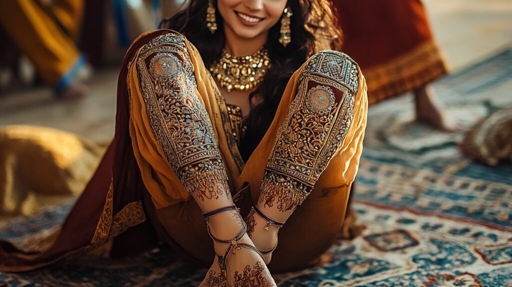 Arabic Mehndi designs for legs by Nandipha Mntambo on Mehndi World