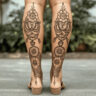 Arabic Mehndi designs for legs by Nandipha Mntambo on Mehndi World