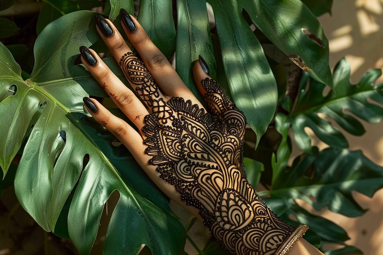 Arabic Bail Mehndi Design By Tanya Arora On Mehndi World