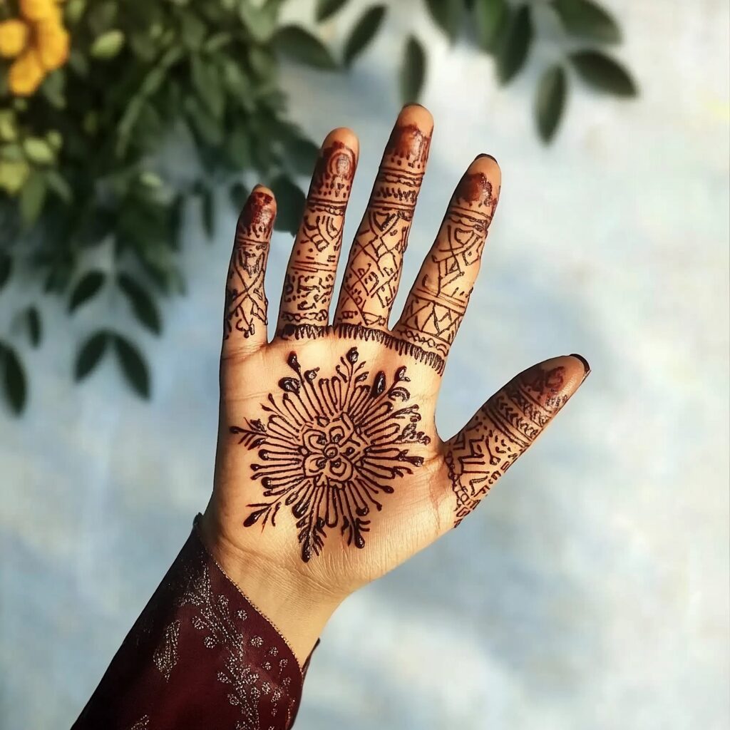 Indo Arabic Mehndi designs by Mridula Dwivedi on Mehndi World