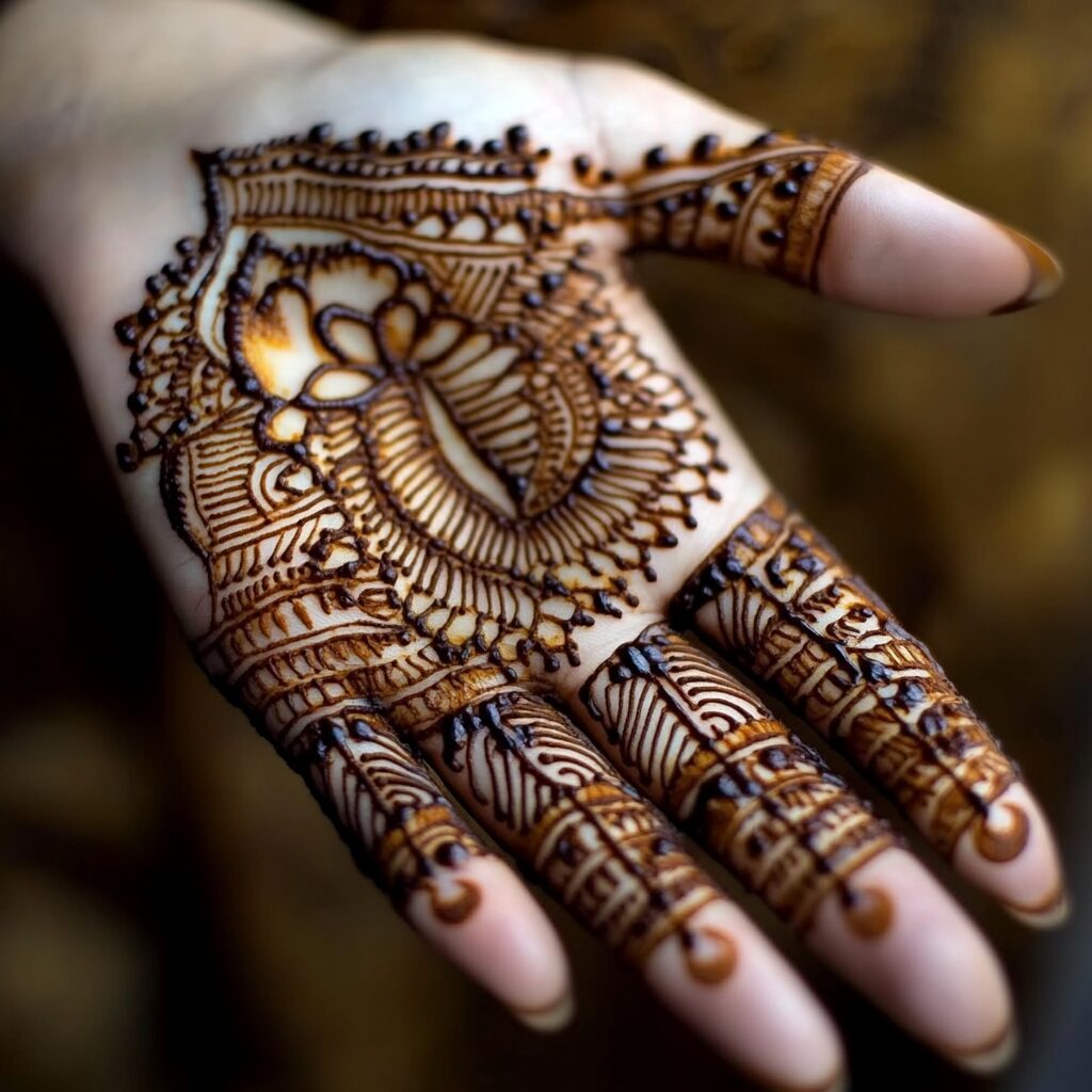 Indo Arabic Mehndi designs by Mridula Dwivedi on Mehndi World