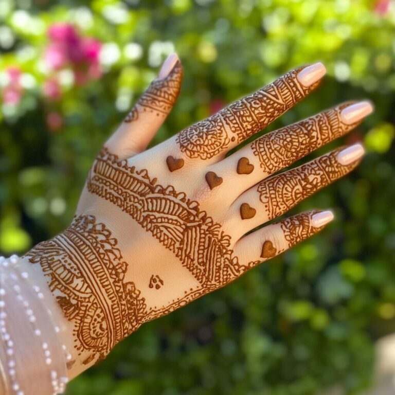 Small mehndi designs for back hand by Kaur Ahana on Mehndi World