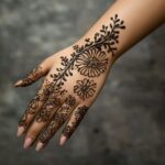 Half back hand Mehndi designs by Karnesh Sharma on Mehndi World