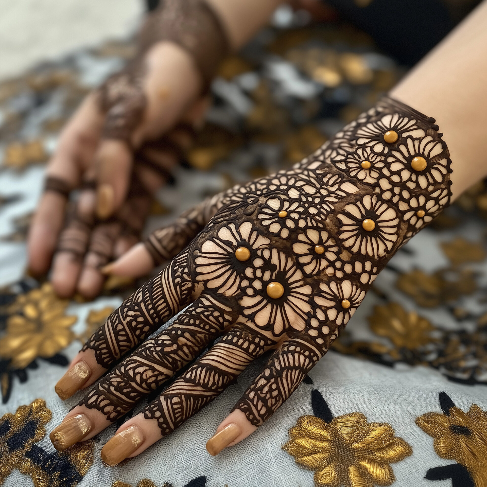 Khafif bridal Mehndi designs by Sudhir Shivaram on Mehndi World