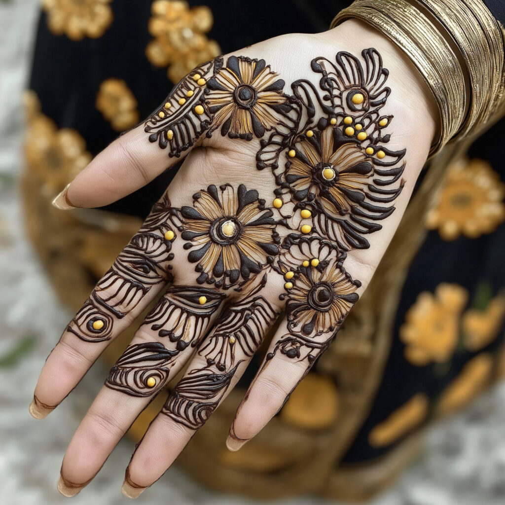 Khafif bridal Mehndi designs by Sudhir Shivaram on Mehndi World