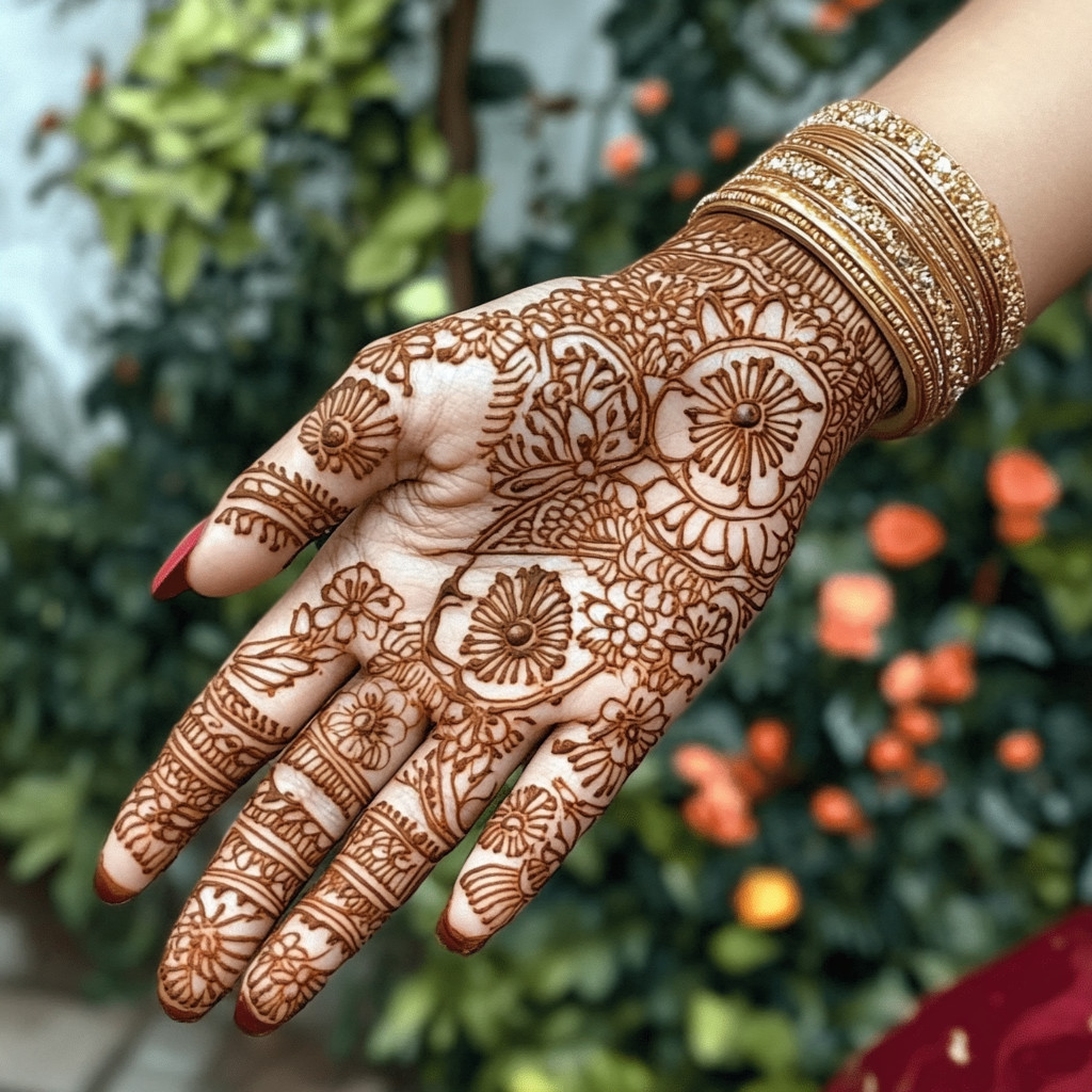 Bridal Dulhan Mehndi design by Masculine Shikoba on Mehndi World