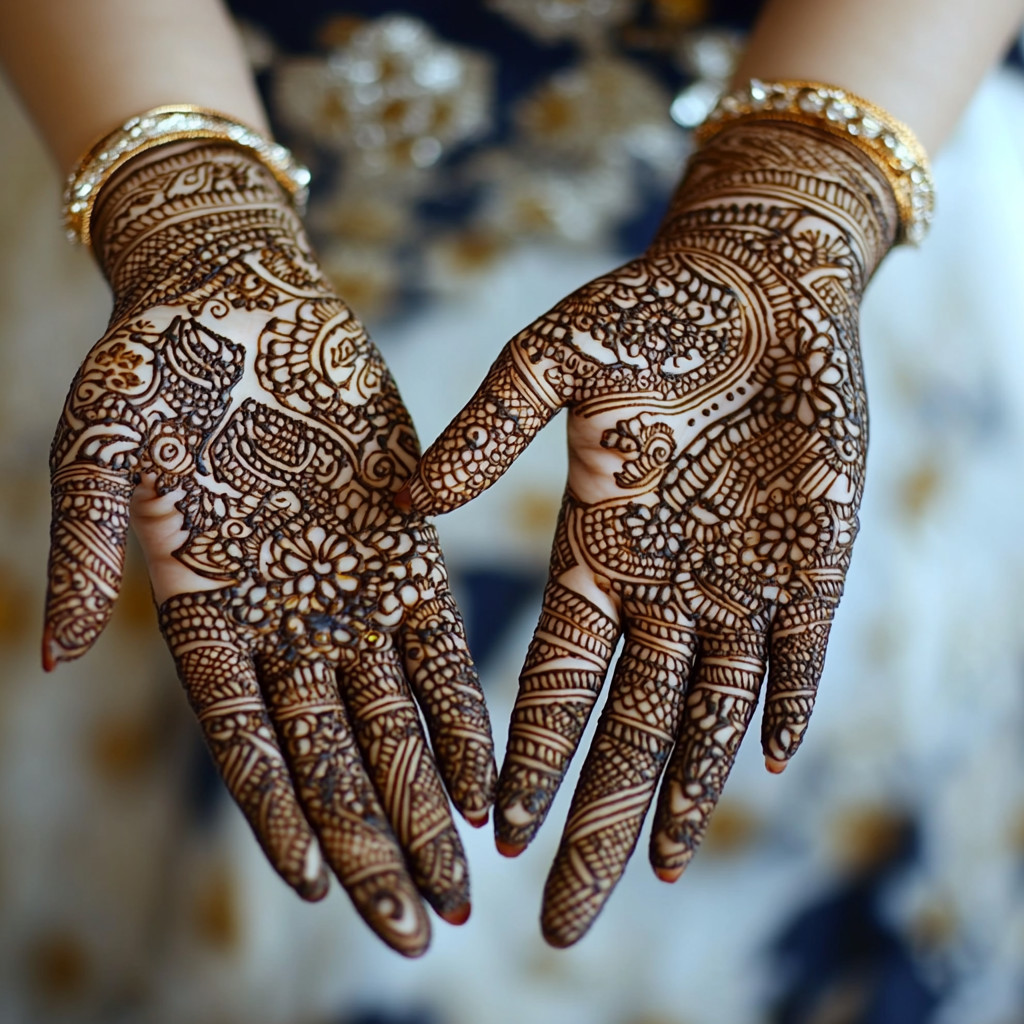 Bridal Dulhan Mehndi design by Masculine Shikoba on Mehndi World