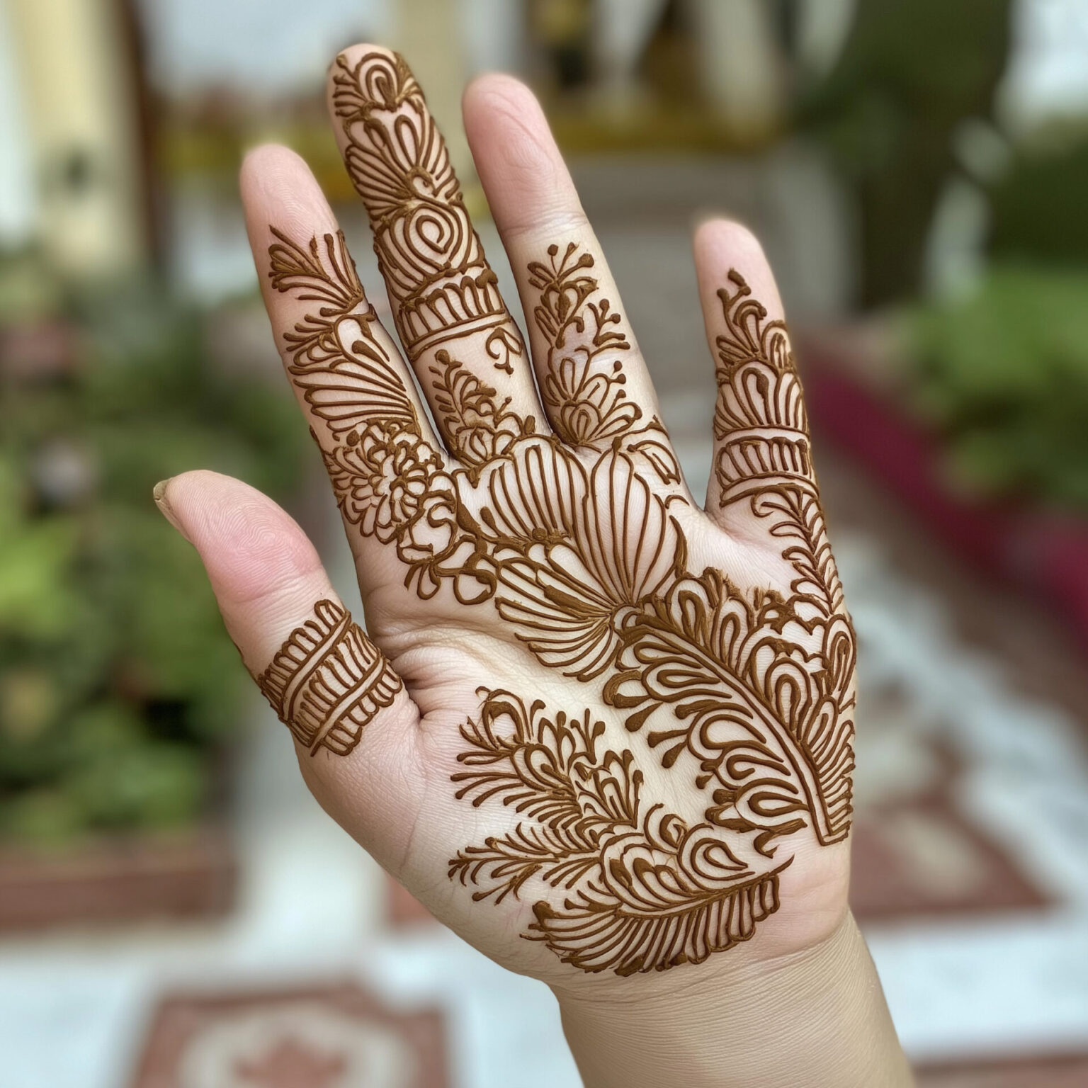 Simple left hand Mehndi designs by Nandipha Mntambo on Mehndi World