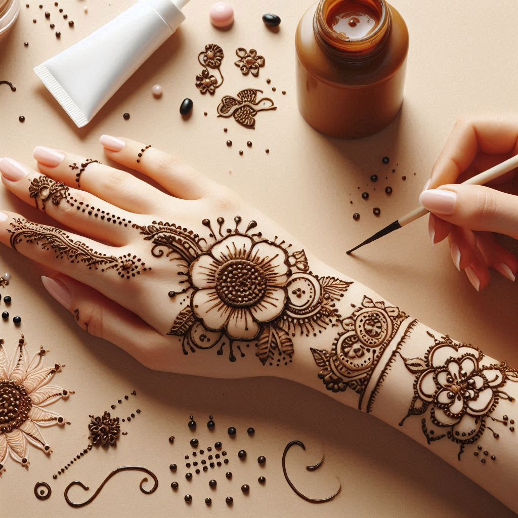 Dubai Mehndi design full hand by Sudhir Shivaram on Mehndi World
