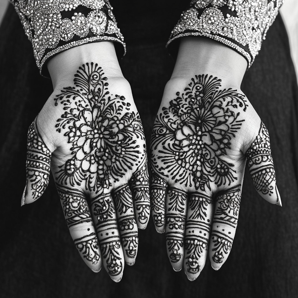 Easy full hand Mehndi design by Nandipha Mntambo on Mehndi World