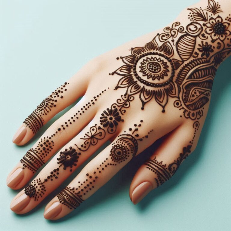 Mehndi design Bail back hand by Sudhir Shivaram on Mehndi World