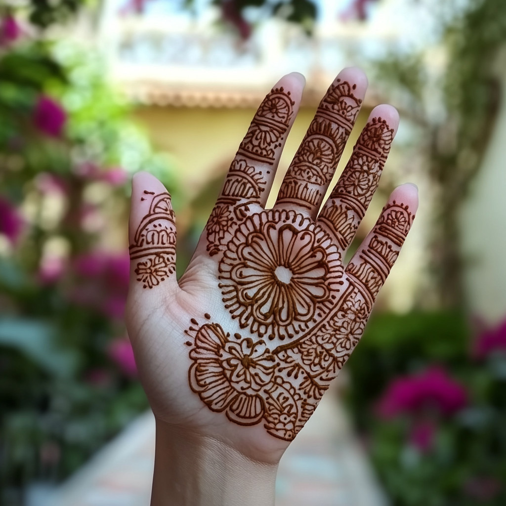 Mehndi designs for kids full hand by Nandipha Mntambo on Mehndi World