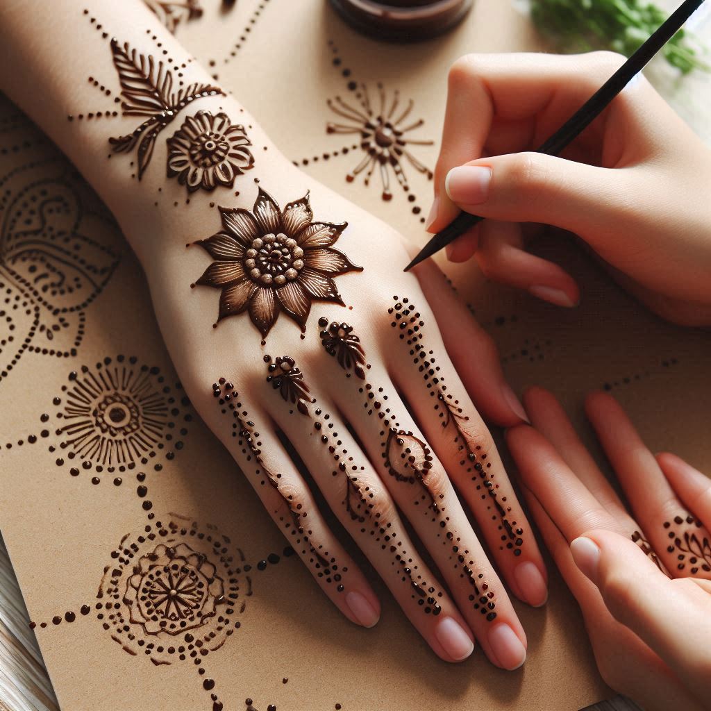 Arabic Mehndi designs right hand by Nandipha Mntambo on Mehndi World
