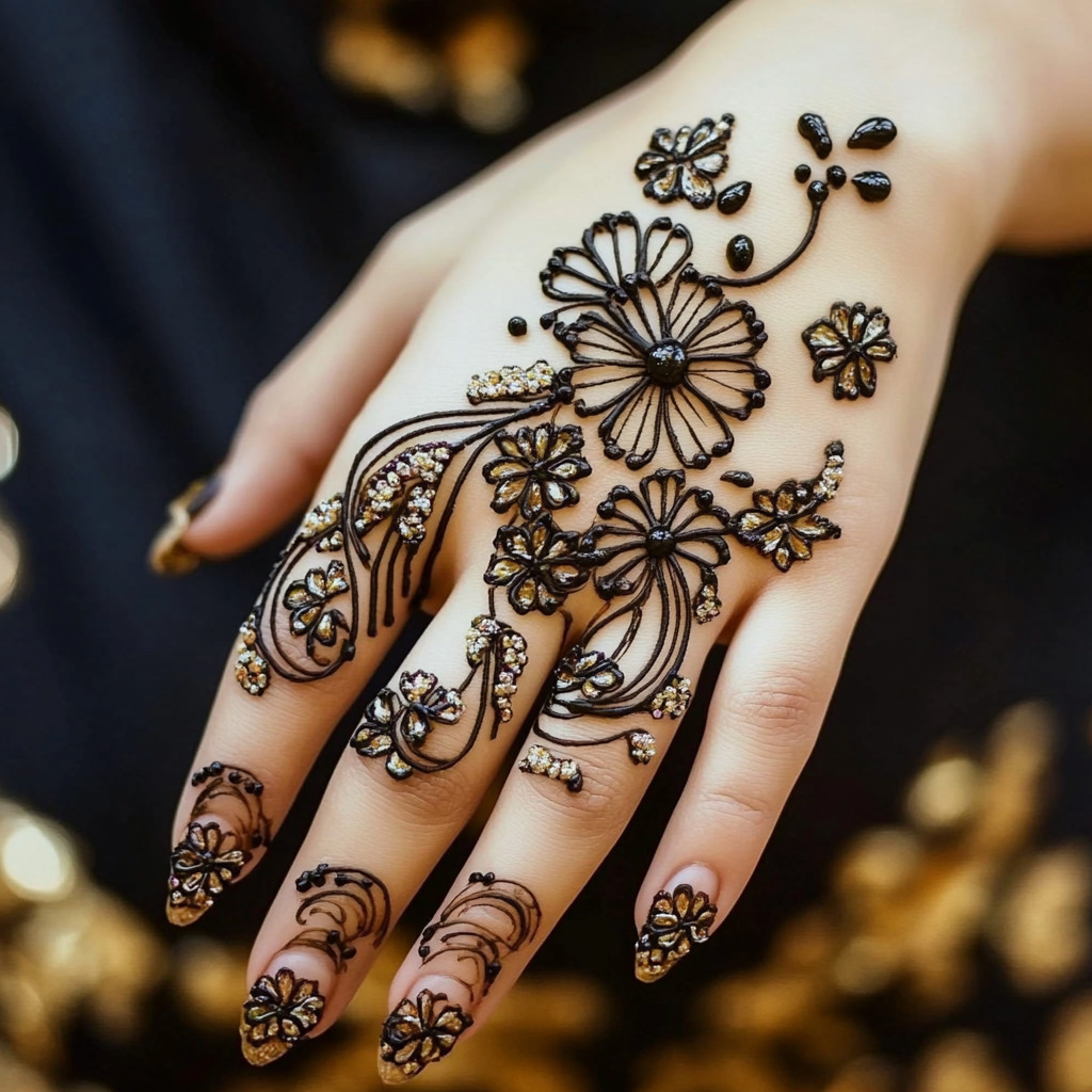 Mehndi ki design new by Karnesh Sharma on Mehndi World
