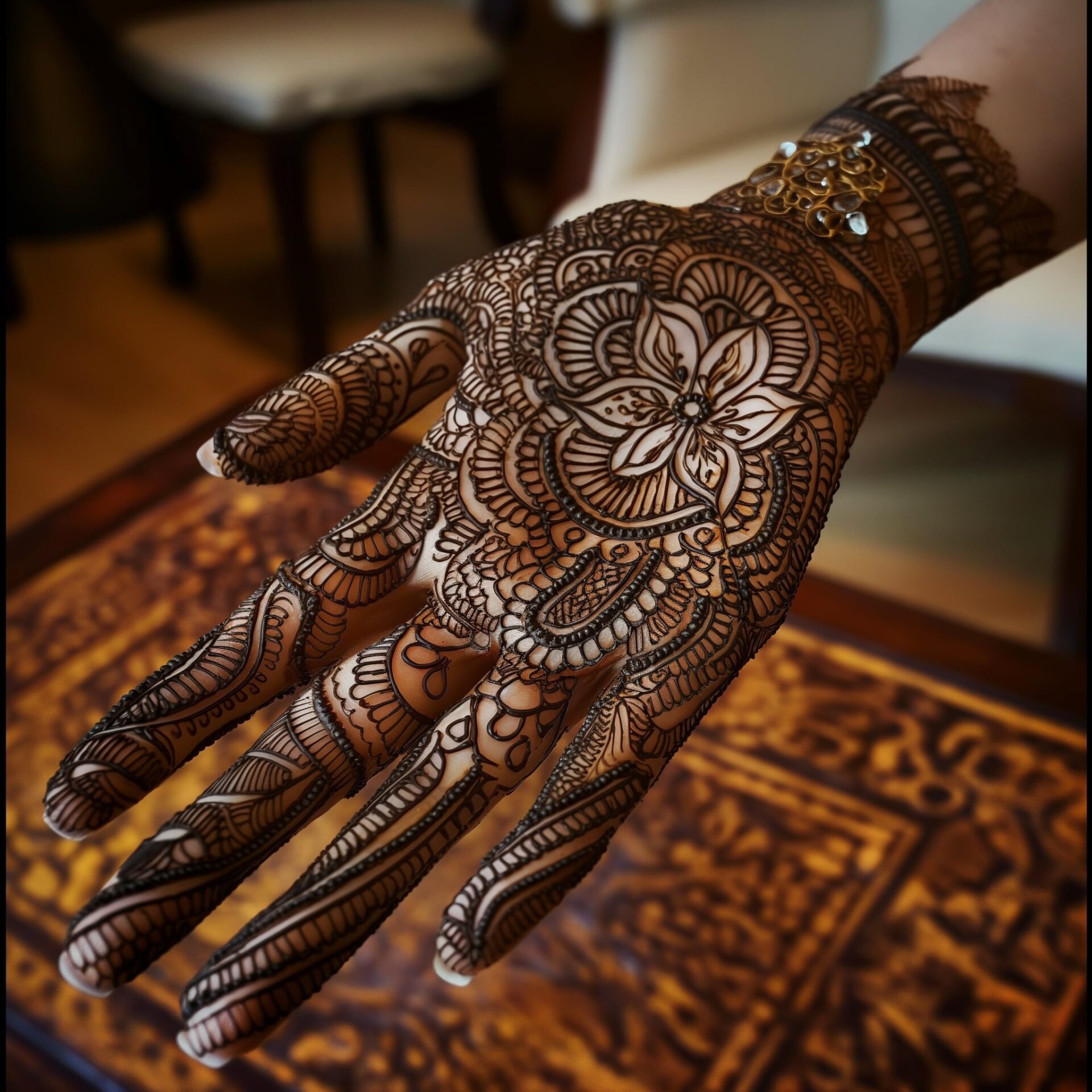 Full hand Indian Mehndi designs by Sanjeev Kapoor on Mehndi World