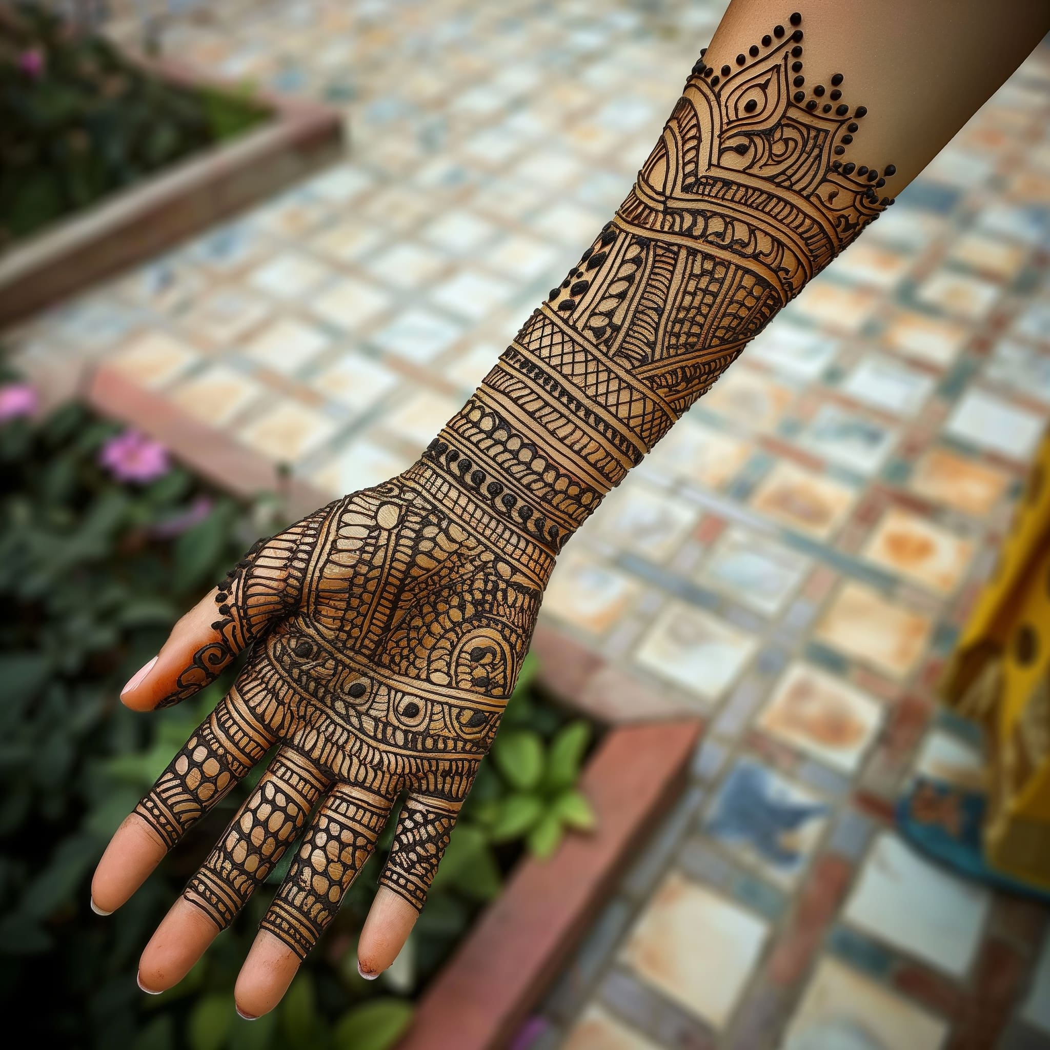 Full hand Indian Mehndi designs by Sanjeev Kapoor on Mehndi World