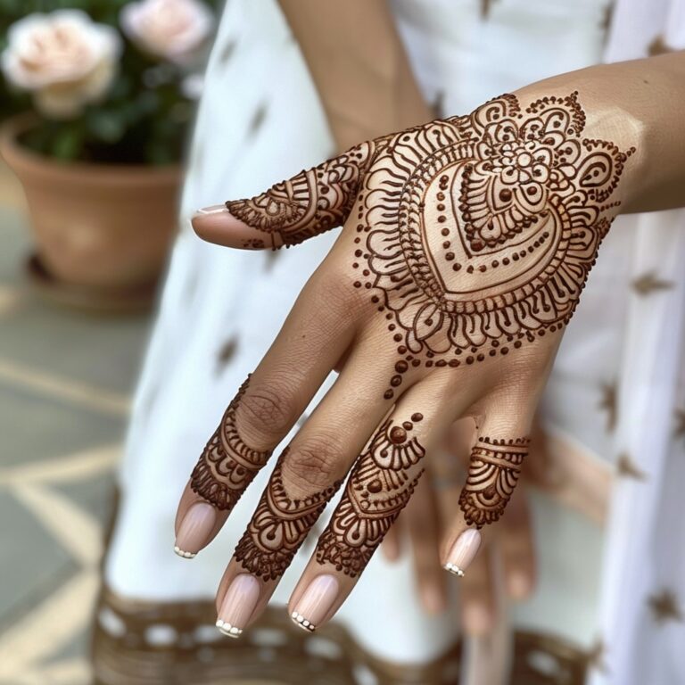 Simple left hand Mehndi designs by Nandipha Mntambo on Mehndi World
