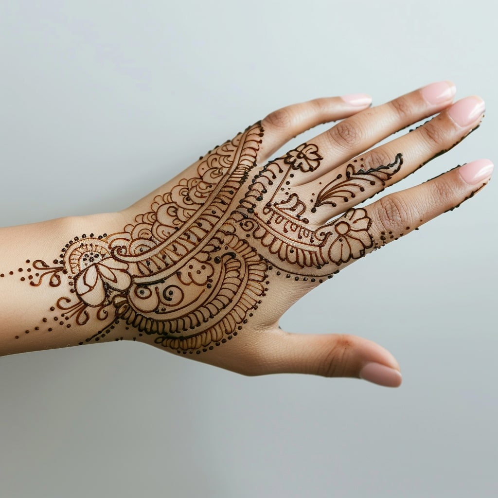 Simple left hand Mehndi designs by Nandipha Mntambo on Mehndi World