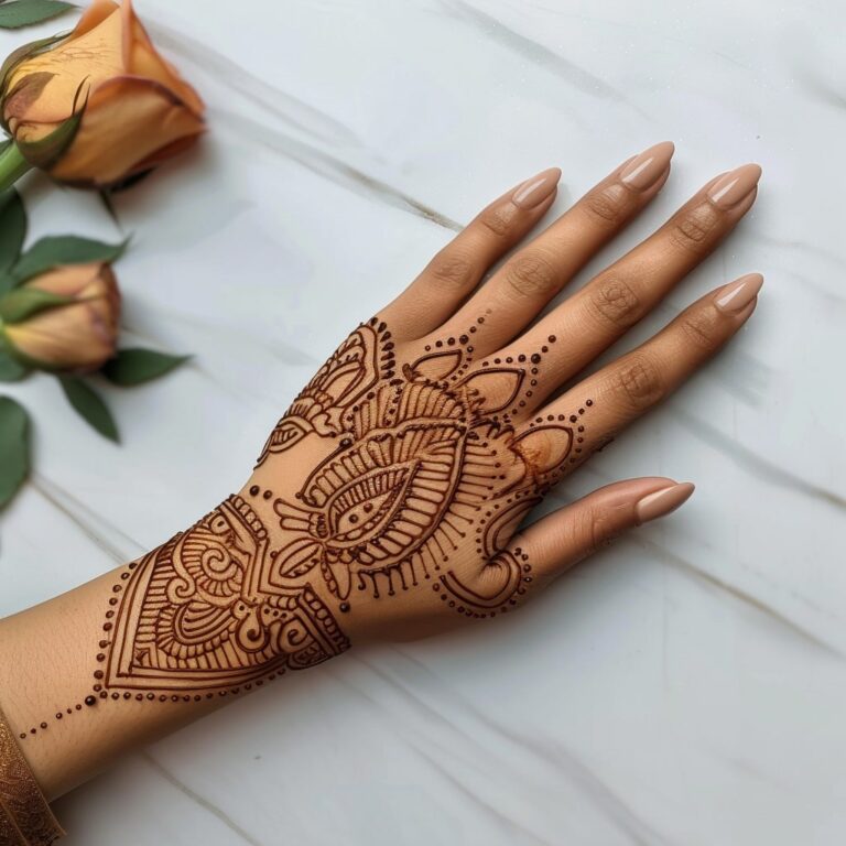 Simple left hand Mehndi designs by Nandipha Mntambo on Mehndi World