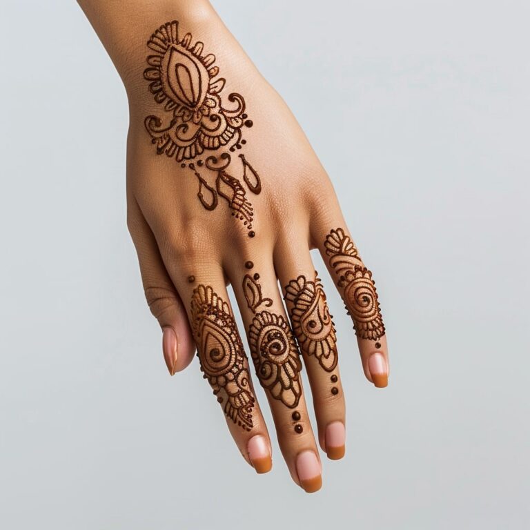 Simple left hand Mehndi designs by Nandipha Mntambo on Mehndi World
