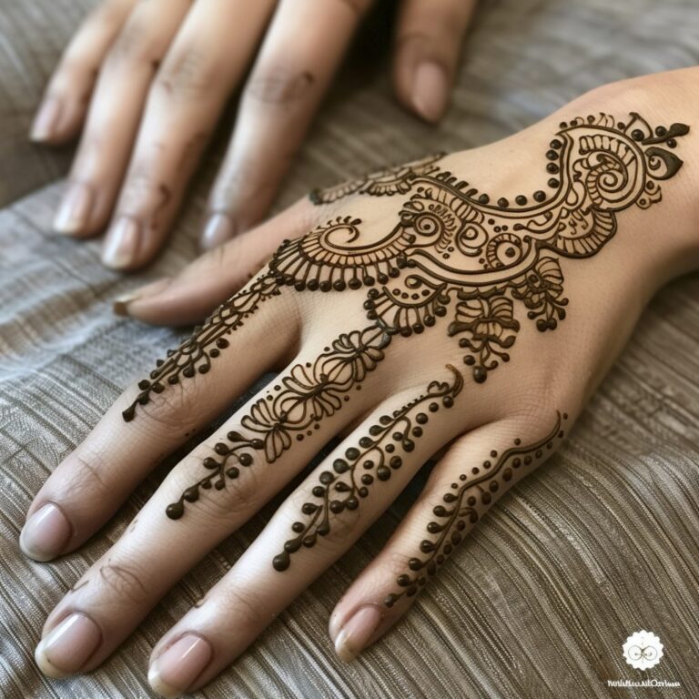Simple left hand Mehndi designs by Nandipha Mntambo on Mehndi World