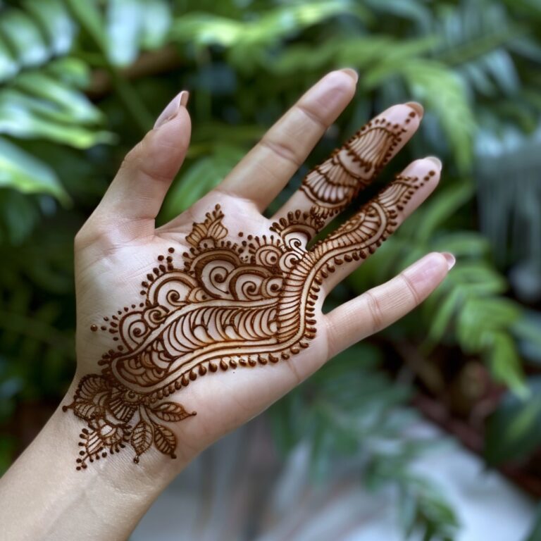 Simple left hand Mehndi designs by Nandipha Mntambo on Mehndi World