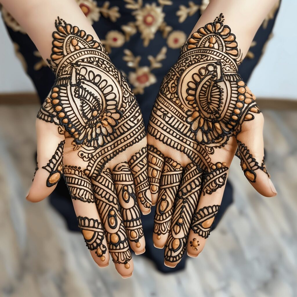 Arabic Mehndi designs for palm by Itzcoatl Nuka on Mehndi World