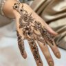 Back Arabic Mehndi design by Karnesh Sharma on Mehndi World