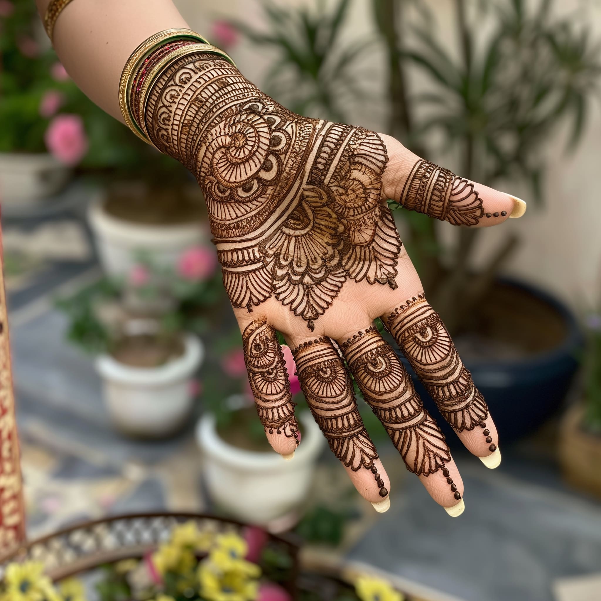 Bridal Mehndi design 2022 by Itzcoatl Nuka on Mehndi World