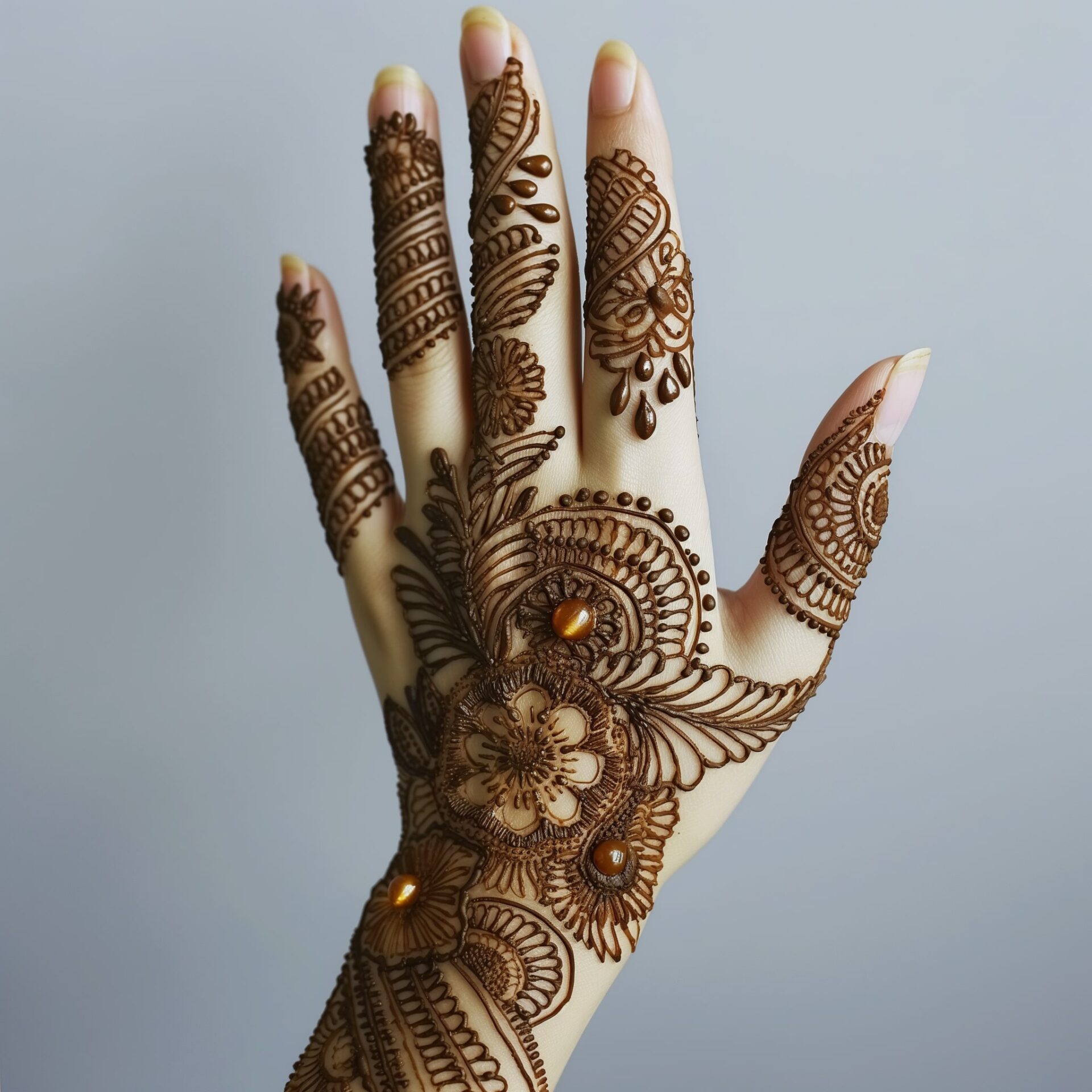 Bridal Mehndi design 2022 by Itzcoatl Nuka on Mehndi World