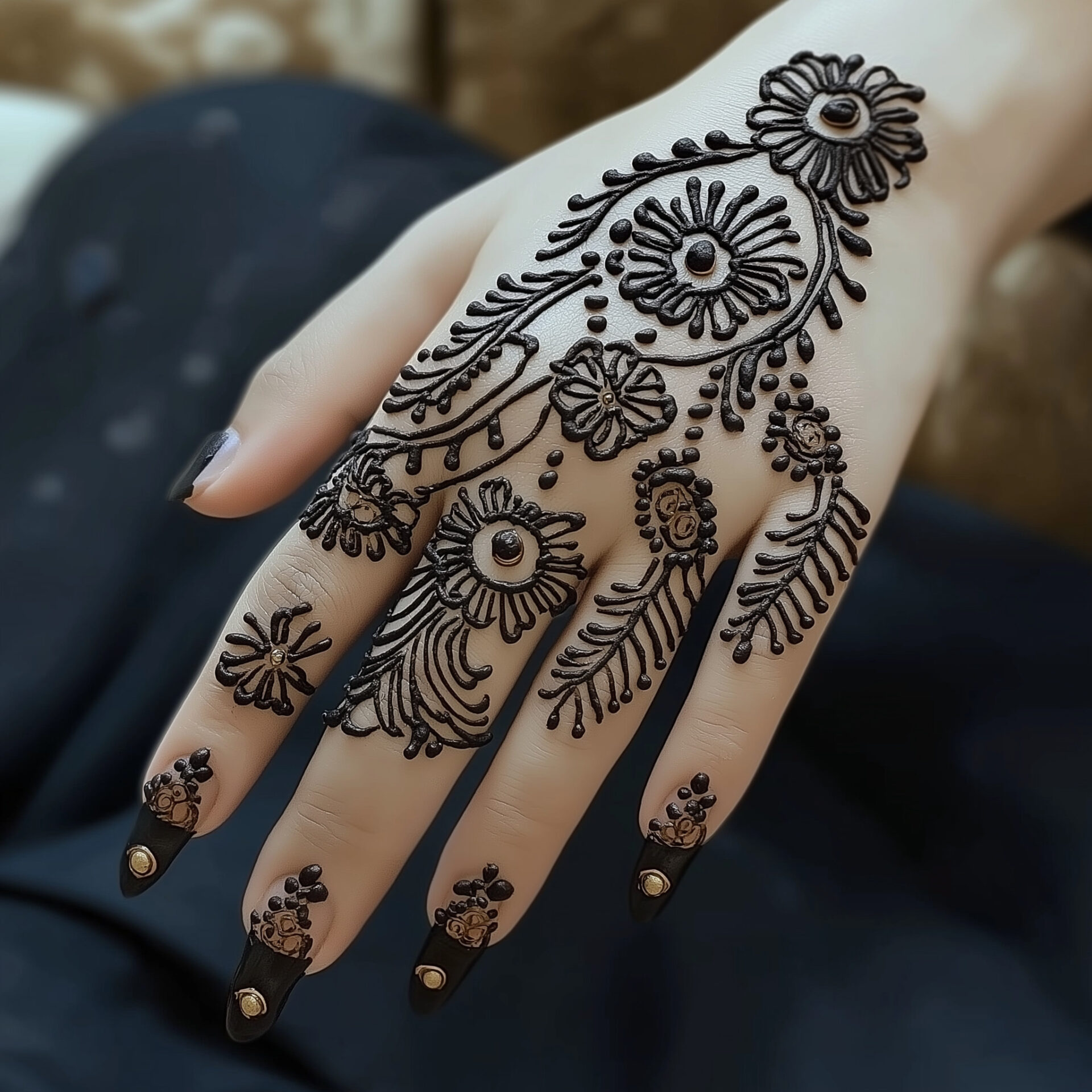 Royal back hand Mehndi design by David McLeod on Mehndi World