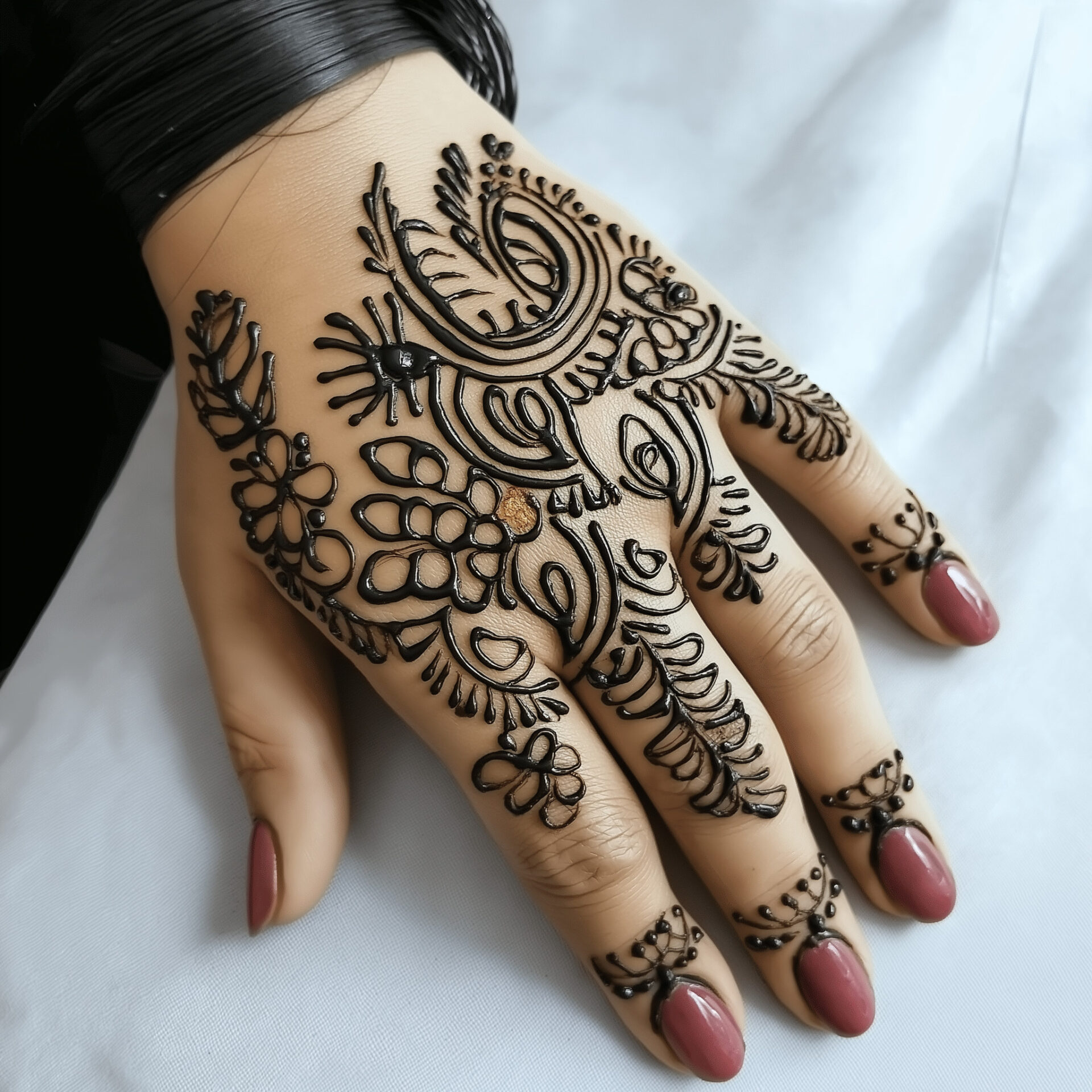 Royal back hand Mehndi design by David McLeod on Mehndi World