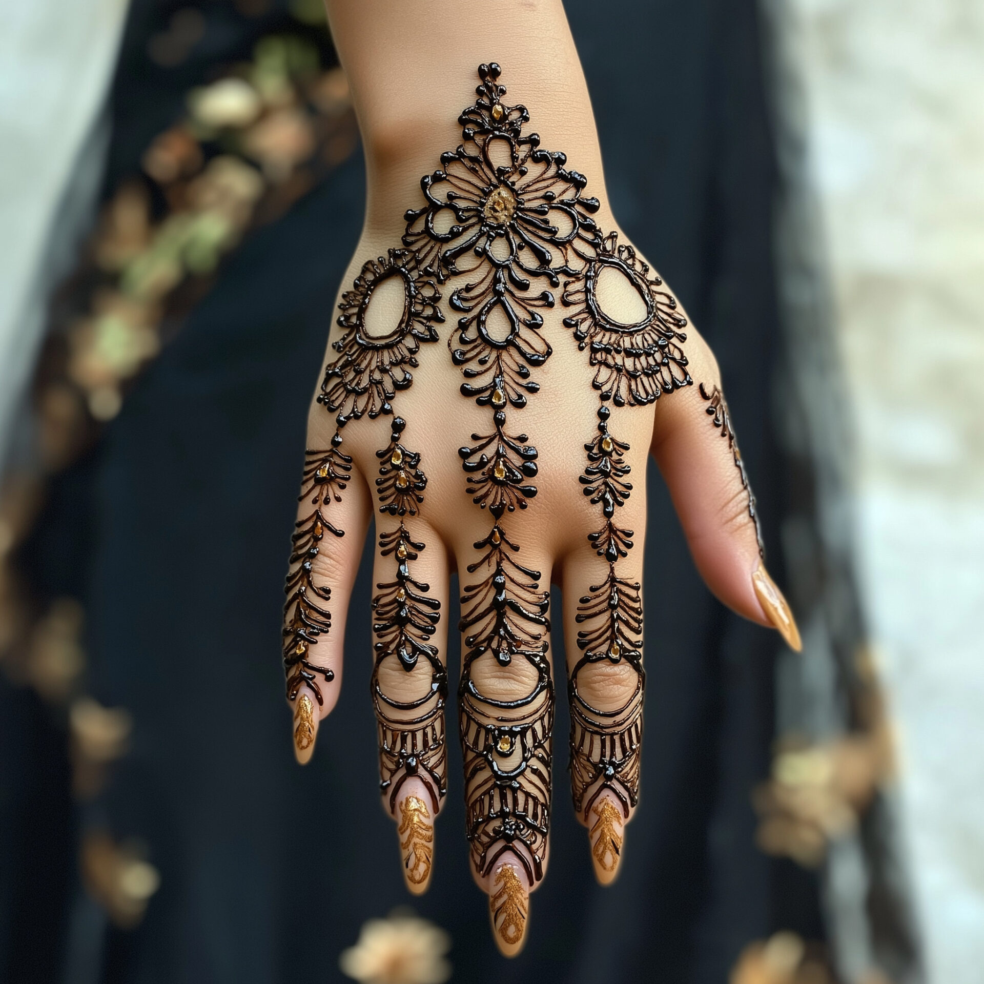 Royal back hand Mehndi design by David McLeod on Mehndi World