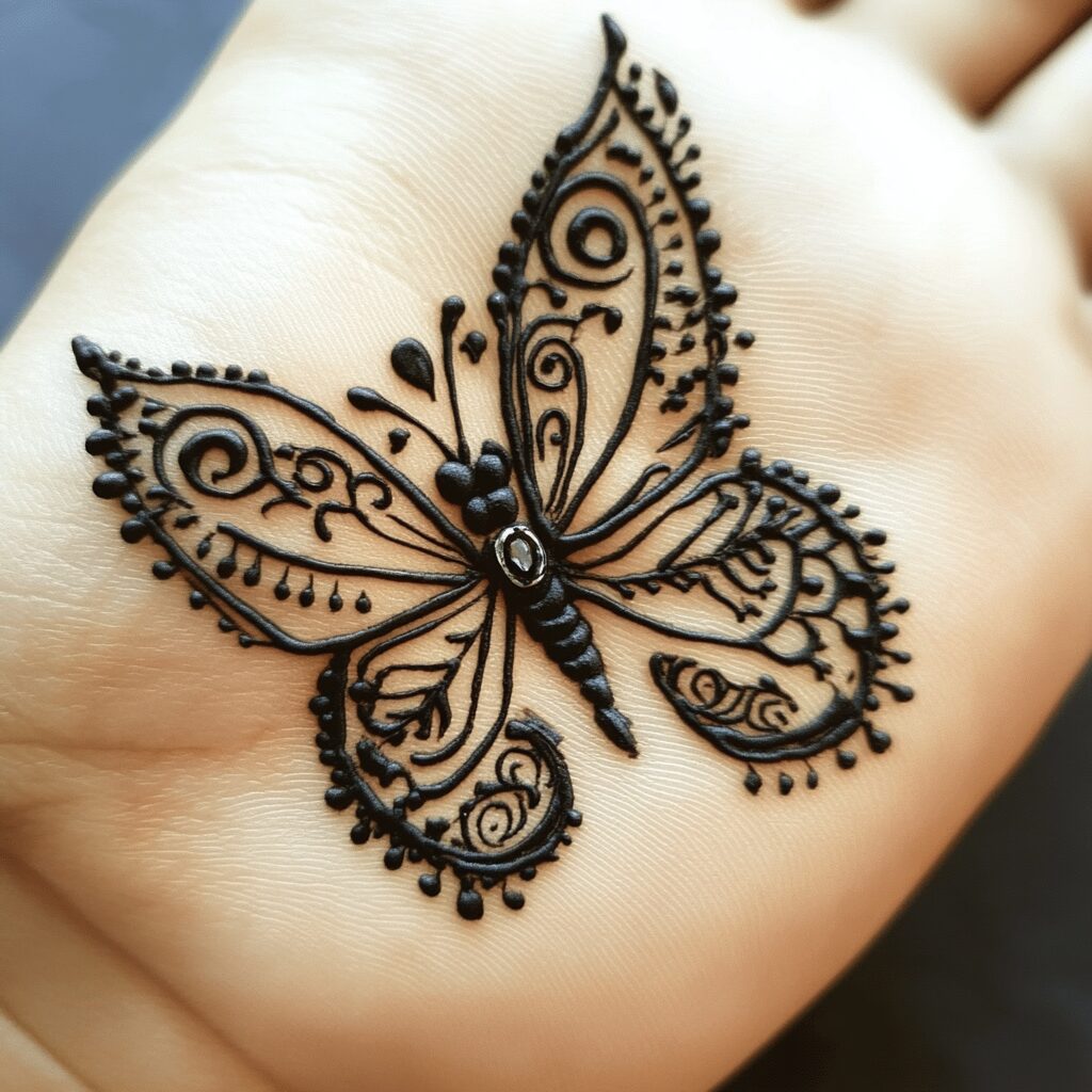 Mehndi Design Easy and Beautiful for Kids by Karnesh Sharma on Mehndi World