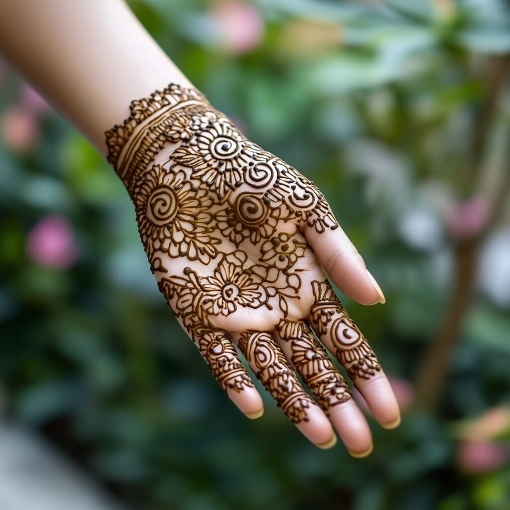 Karwa Chauth Mehndi Design by Rohit Kumar on Mehndi World